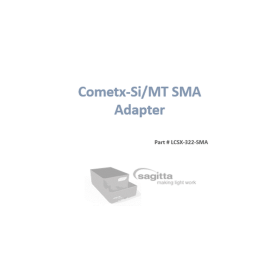 Cometx-Si/MT SMA Ferrule Adapter