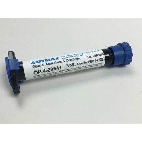 Dymax OP-4-20641 UV Cure Optical Adhesive, 3ml Syringe