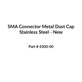 SMA Connector Metal Dust Cap, Stainless Steel