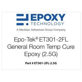 EPOTEK® 301-2FL Clear Epoxy, Room Temperature Cure (2.5g)