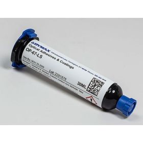 Dymax OP-67-LS Optical Positioning UV Cure Adhesive, 30ml Syringe