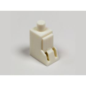 LC Molded Connector Dust Cap (White)