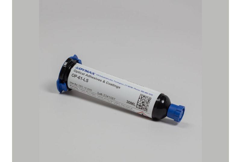 Dymax OP-61-LS Optical Positioning UV Cure Adhesive, 30ml Syringe