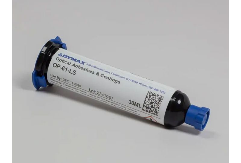 Dymax OP-61-LS Optical Positioning UV Cure Adhesive, 30ml Syringe