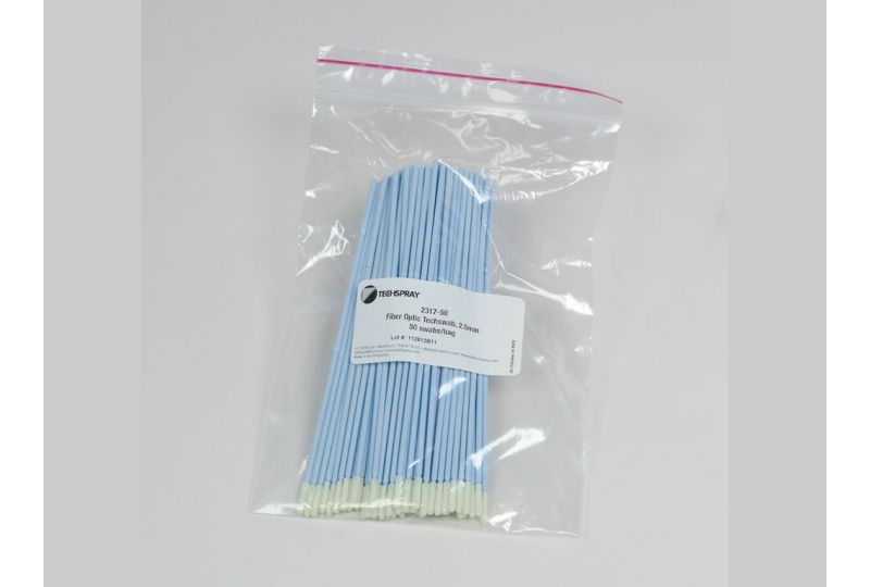 Tech Spray 2.5mm Fiber Optic Swab (50/pk)