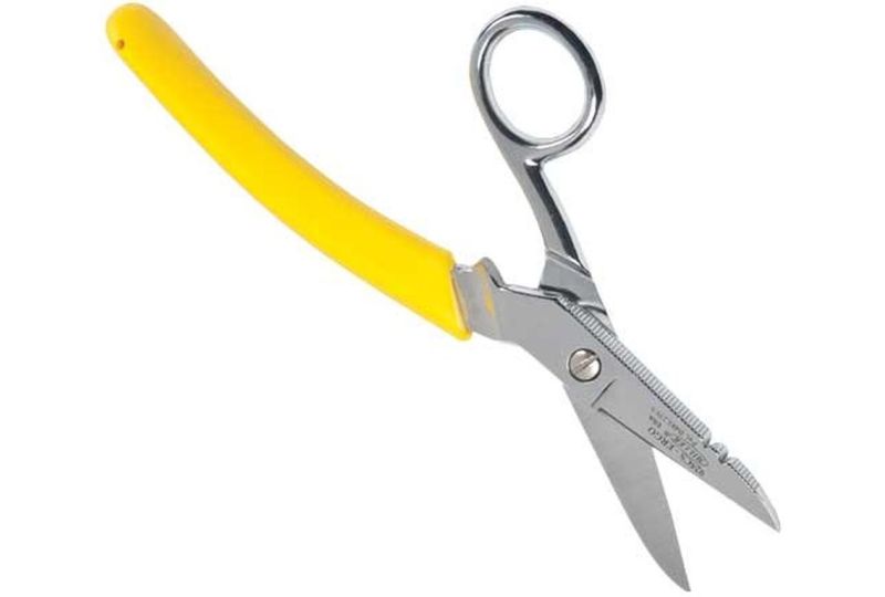 Miller Ergonomic Electrician's Scissors Serrated