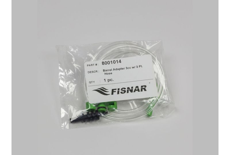 Fisnar Quantx 3cc Barrel Adapter Assembly - 3 Ft