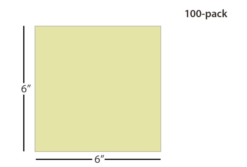 ÅngströmLap Aluminum Oxide Lapping Film Sheet - 6" x 6" 3 Micron
