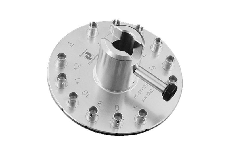 Domaille Engineering ST 12-Port Polishing Fixture, with Scallops